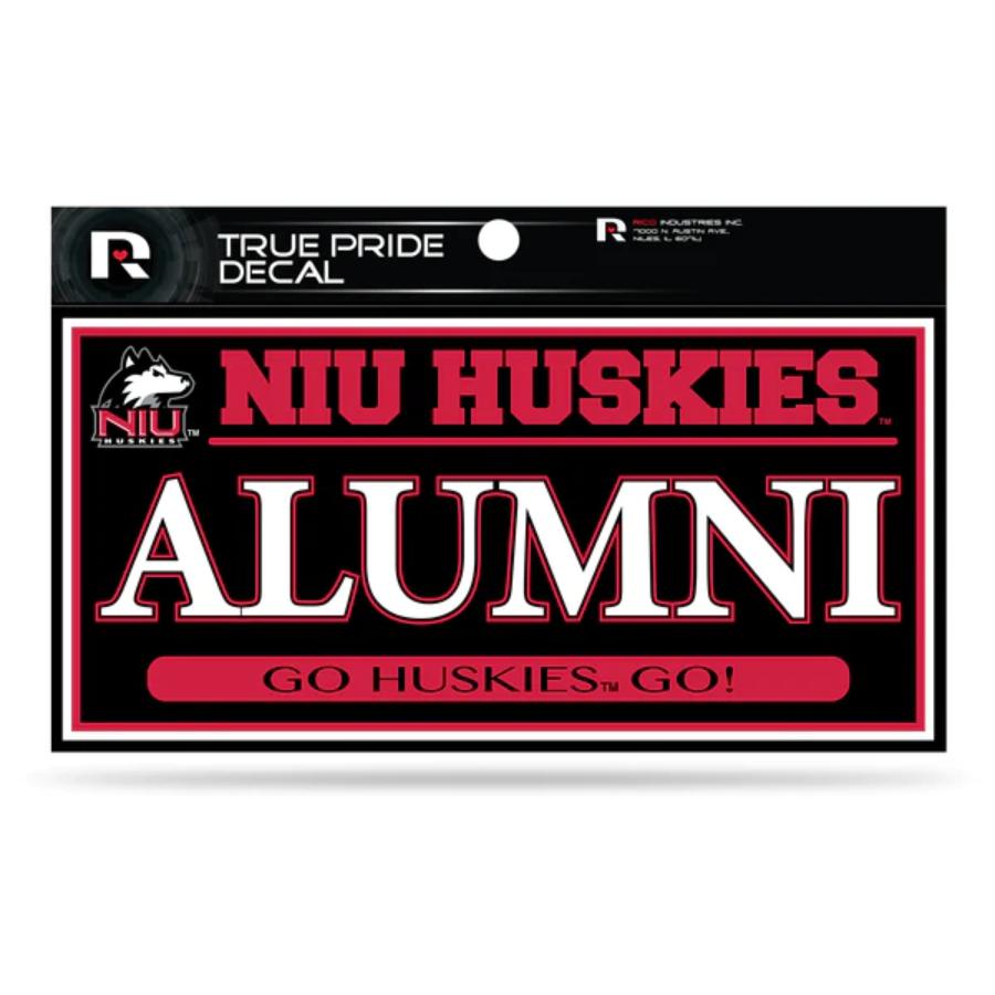Northern Illinois University Huskies Alumni - 3x6 True Pride Vinyl ...