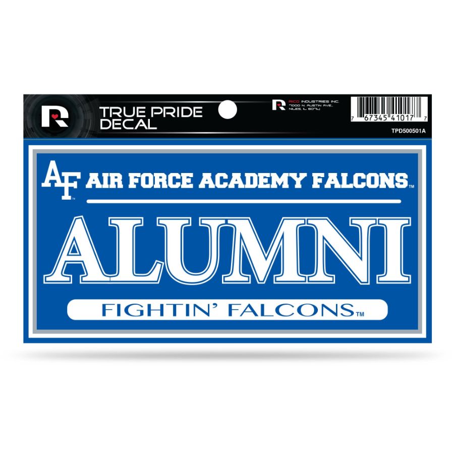 Air Force Academy Falcons Alumni - 3x6 True Pride Vinyl Sticker at ...
