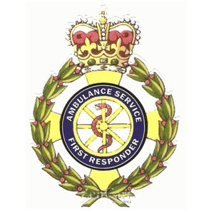 Ambulance Service First Responder - Sticker at Sticker Shoppe