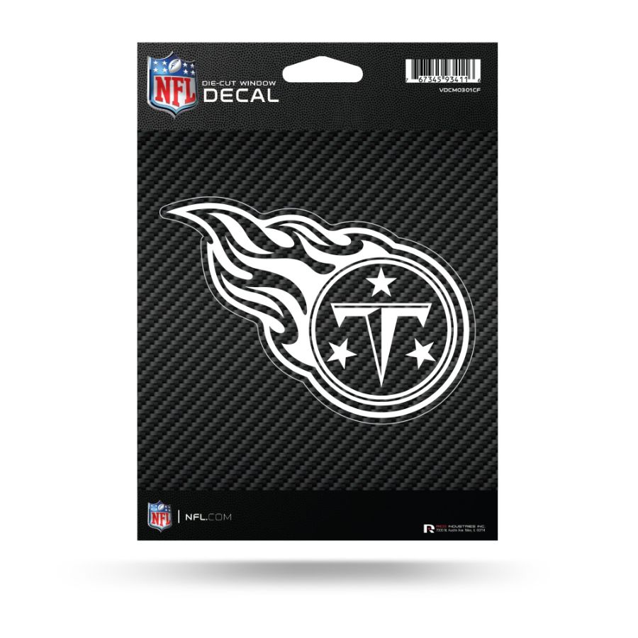 Tennessee Titans - Die Cut Carbon Fiber Vinyl Sticker at Sticker Shoppe
