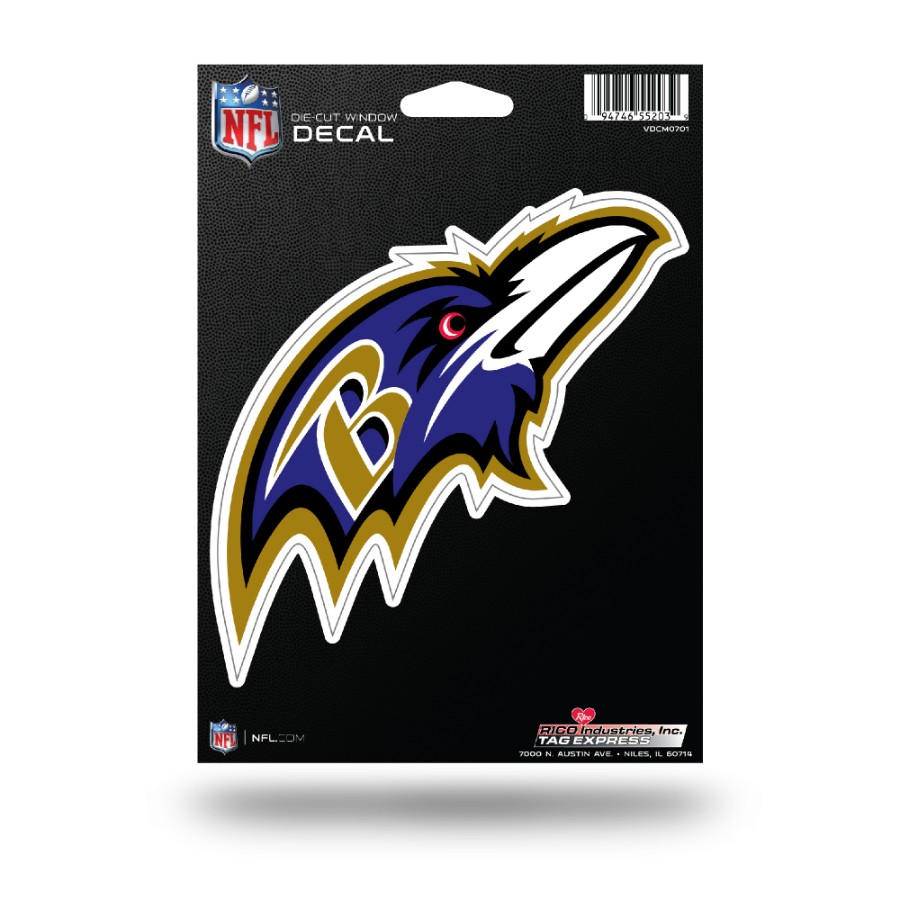 Baltimore Ravens Logo - Die Cut Vinyl Sticker at Sticker Shoppe