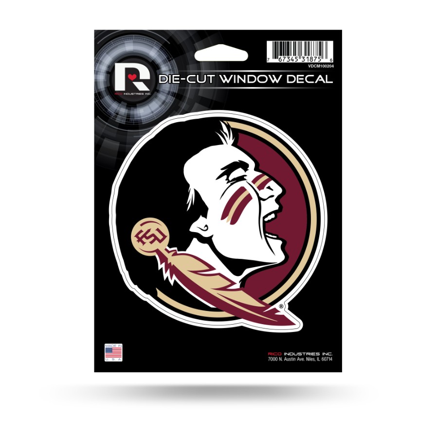 Florida State University Seminoles - Die Cut Vinyl Sticker at Sticker ...