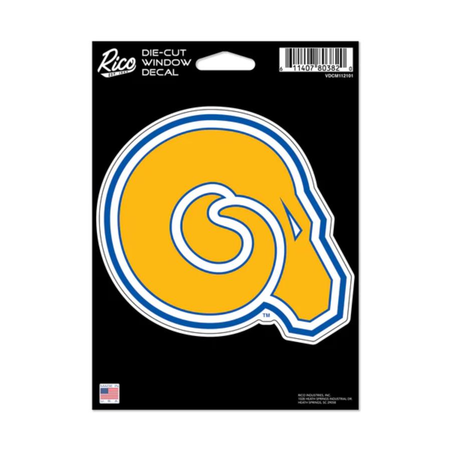 Albany State Golden Rams - Die Cut Vinyl Sticker at Sticker Shoppe