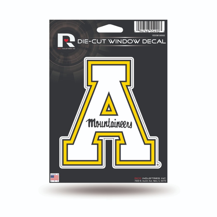 Appalachian State University Mountaineers - Die Cut Vinyl Sticker at ...