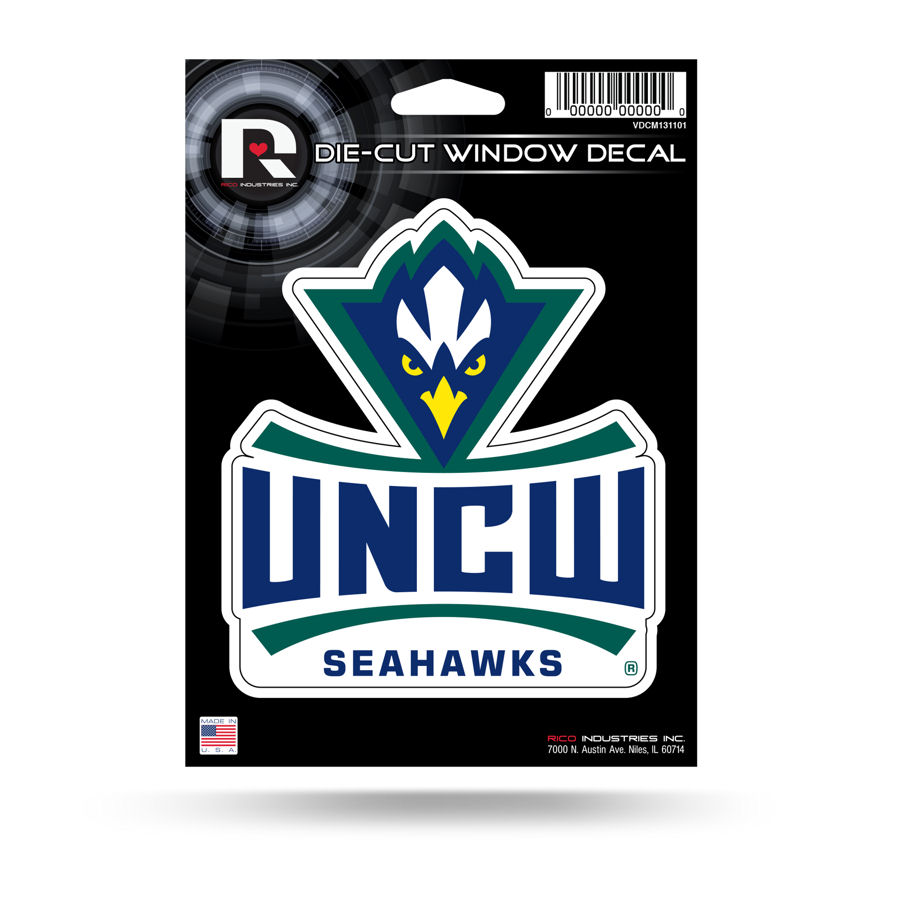 University Of North Carolina Wilmington Seahawks - Die Cut Vinyl ...