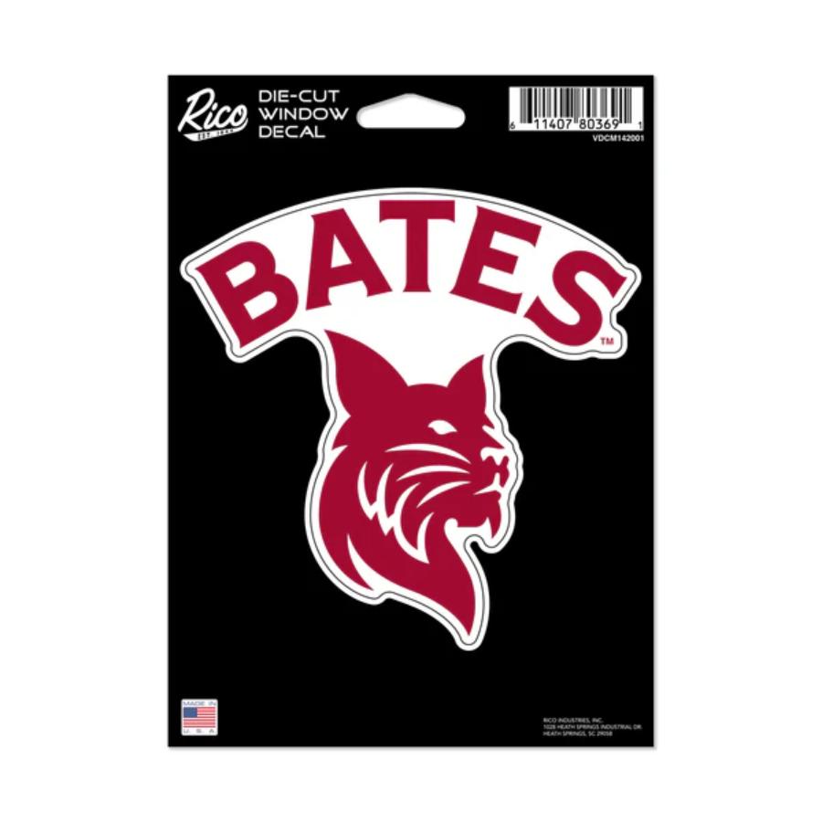Bates Bobcats - Die Cut Vinyl Sticker at Sticker Shoppe