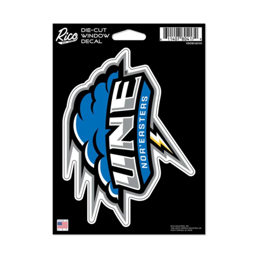 University Of New England Nor'Easters - Die Cut Vinyl Sticker at ...