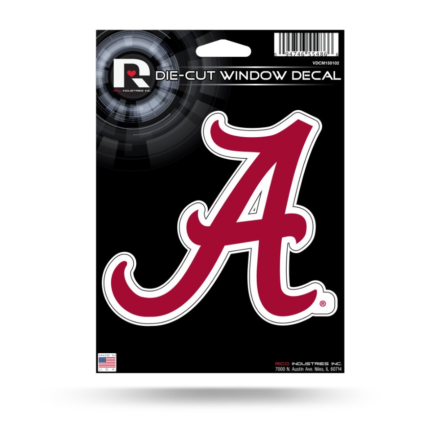University of Alabama Crimson Tide - Die Cut Vinyl Sticker at Sticker ...