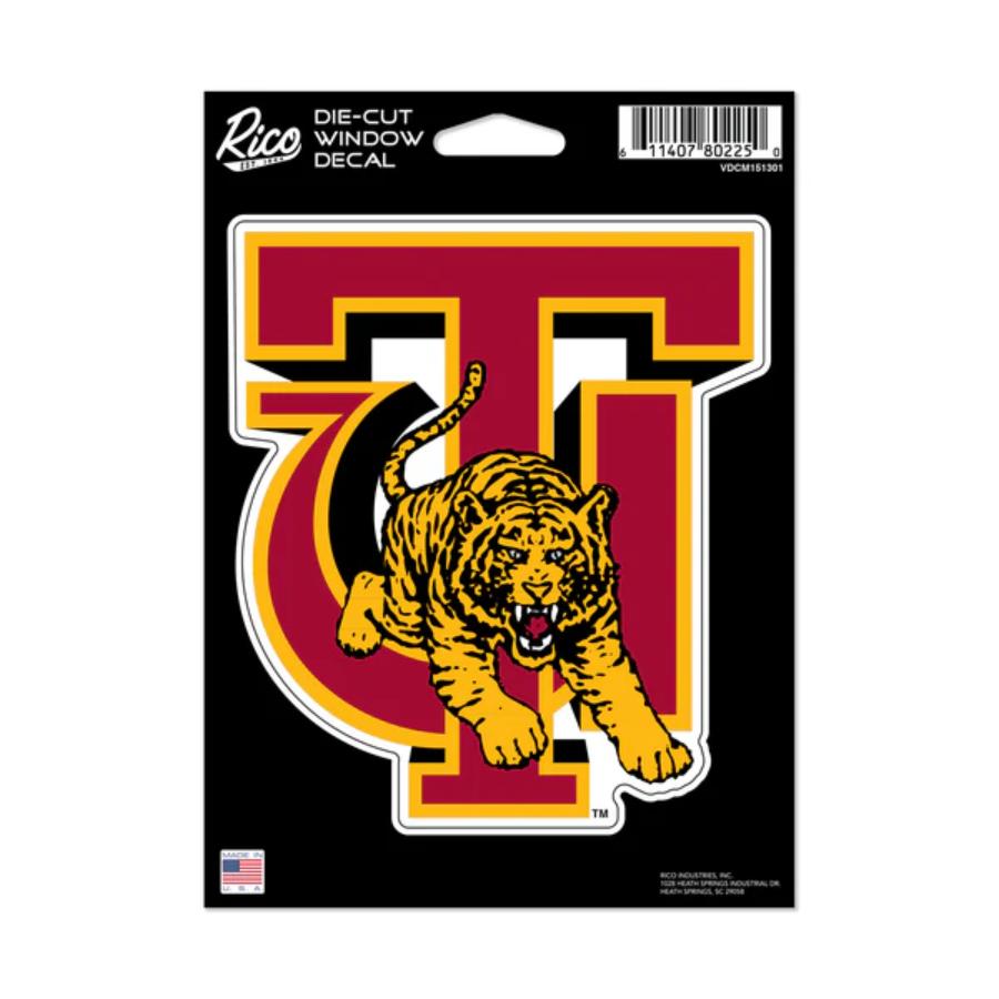 Tuskegee Golden Tigers - Die Cut Vinyl Sticker at Sticker Shoppe