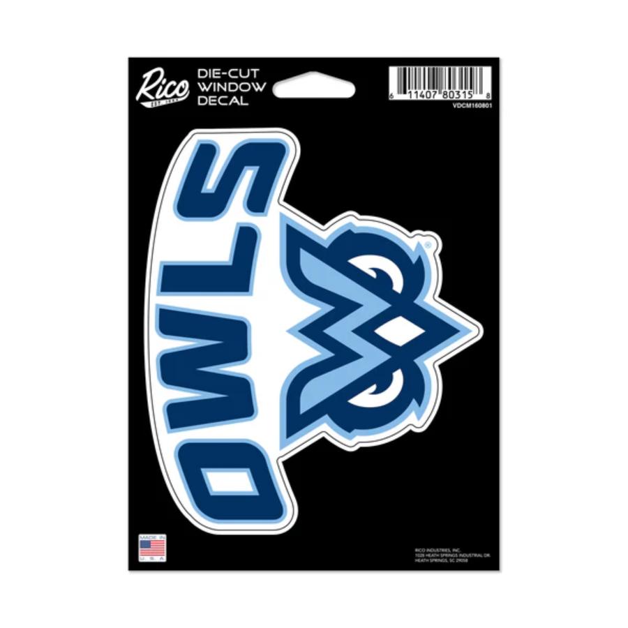 Mississippi University For Women Owls - Die Cut Vinyl Sticker at ...