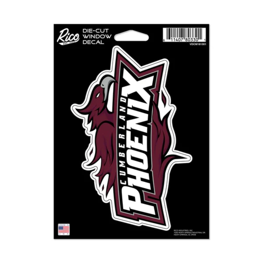 Cumberland University Phoenix - Die Cut Vinyl Sticker at Sticker Shoppe