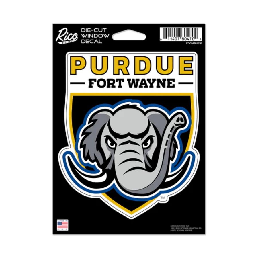 Purdue Fort Wayne Mastodons - Die Cut Vinyl Sticker at Sticker Shoppe