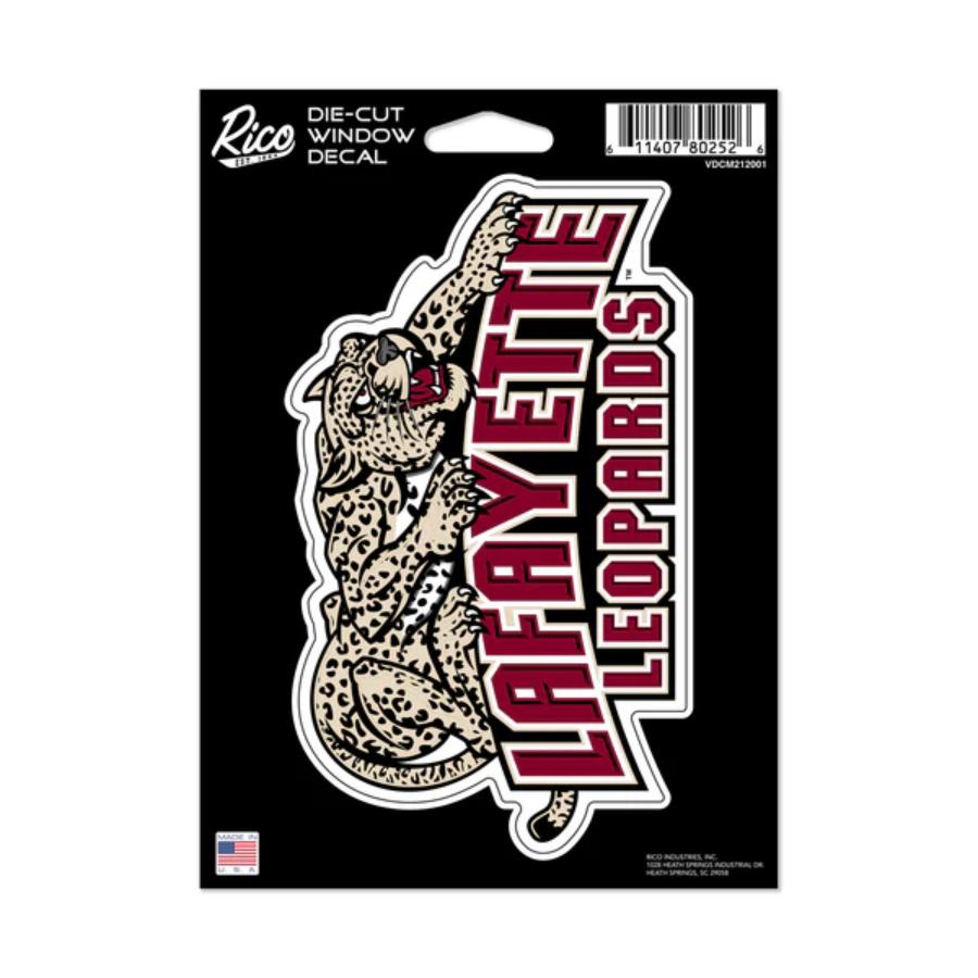 Lafayette Leopards - Die Cut Vinyl Sticker at Sticker Shoppe
