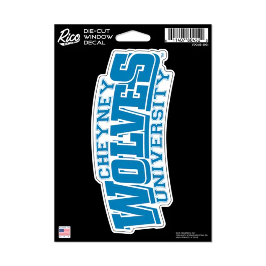 Cheyney Wolves - Die Cut Vinyl Sticker at Sticker Shoppe