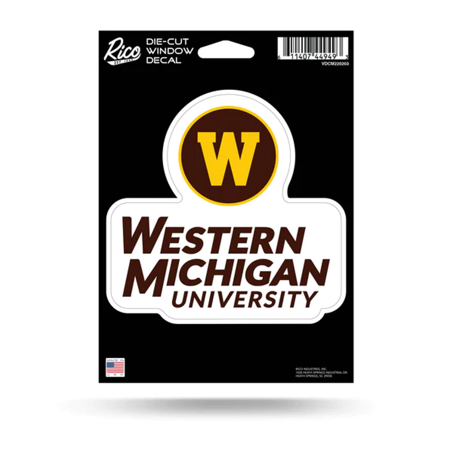 Western Michigan University Broncos - Die Cut Vinyl Sticker at Sticker ...