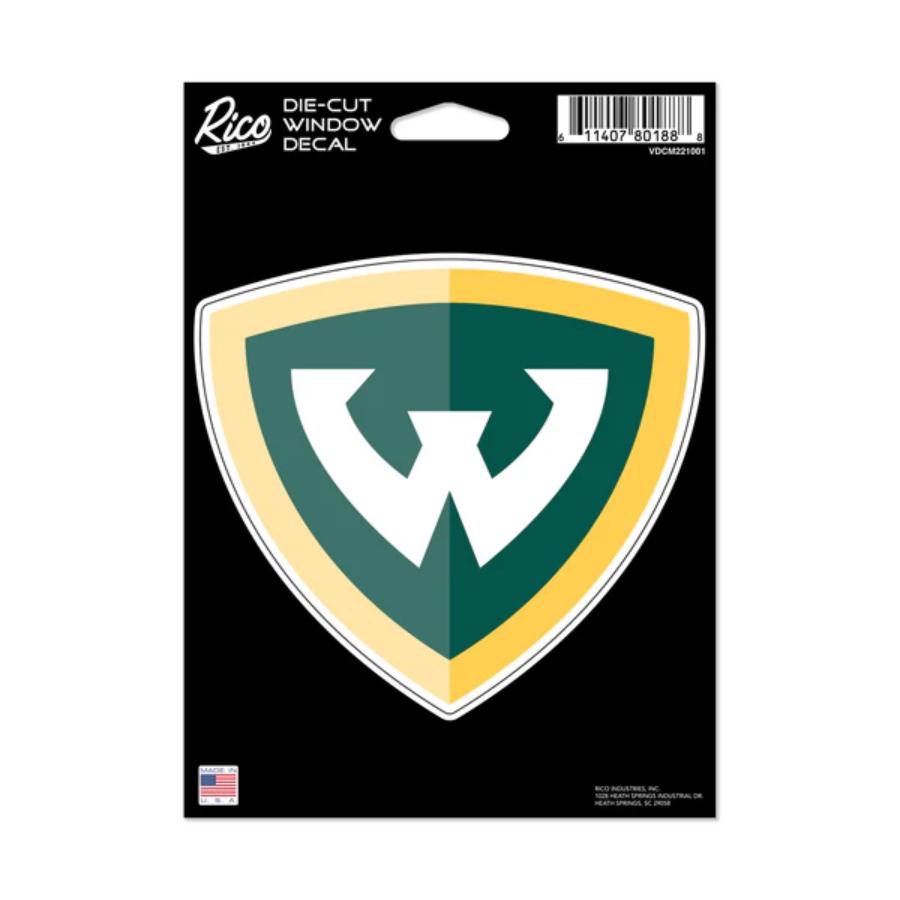 Wayne State University Warriors - Die Cut Vinyl Sticker at Sticker Shoppe