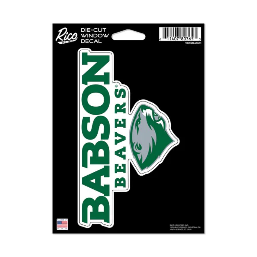 Babson Beavers - Die Cut Vinyl Sticker at Sticker Shoppe