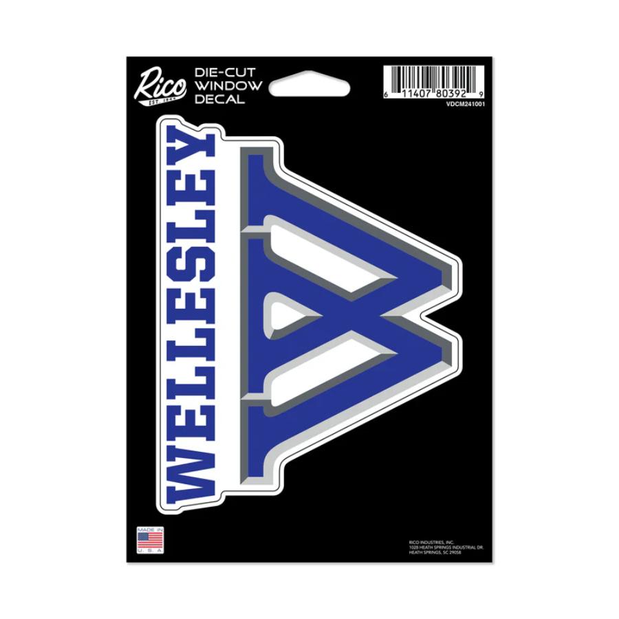 Wellesley Blue - Die Cut Vinyl Sticker at Sticker Shoppe