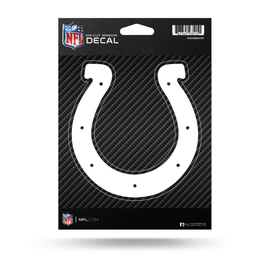 Indianapolis Colts - Die Cut Carbon Fiber Vinyl Sticker at Sticker Shoppe