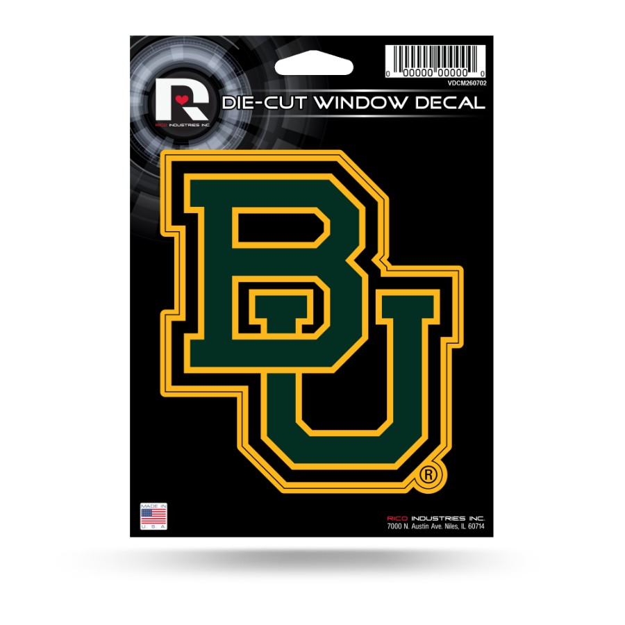 Baylor University Bears - Die Cut Vinyl Sticker at Sticker Shoppe