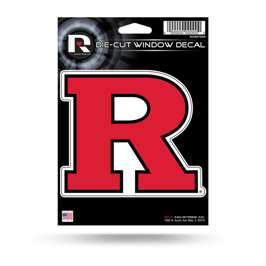 Rutgers University Scarlet Knights - Die Cut Vinyl Sticker at Sticker ...
