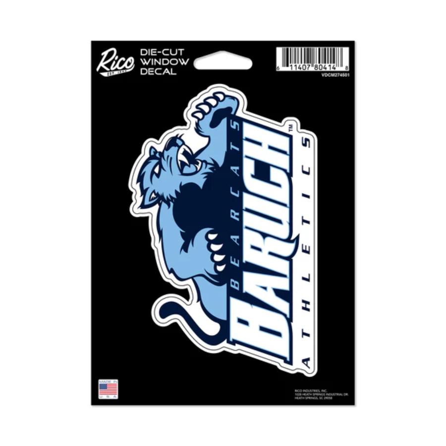 Baruch Bearcats - Die Cut Vinyl Sticker at Sticker Shoppe