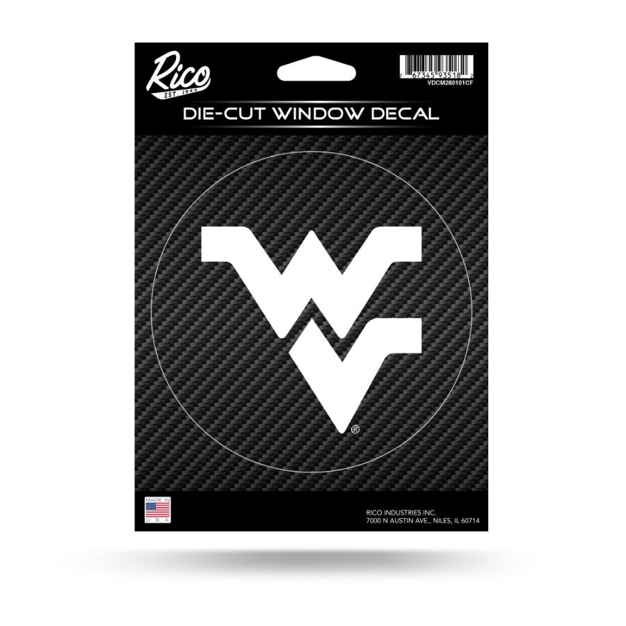 West Virginia University Mountaineers - Die Cut Carbon Fiber Vinyl ...