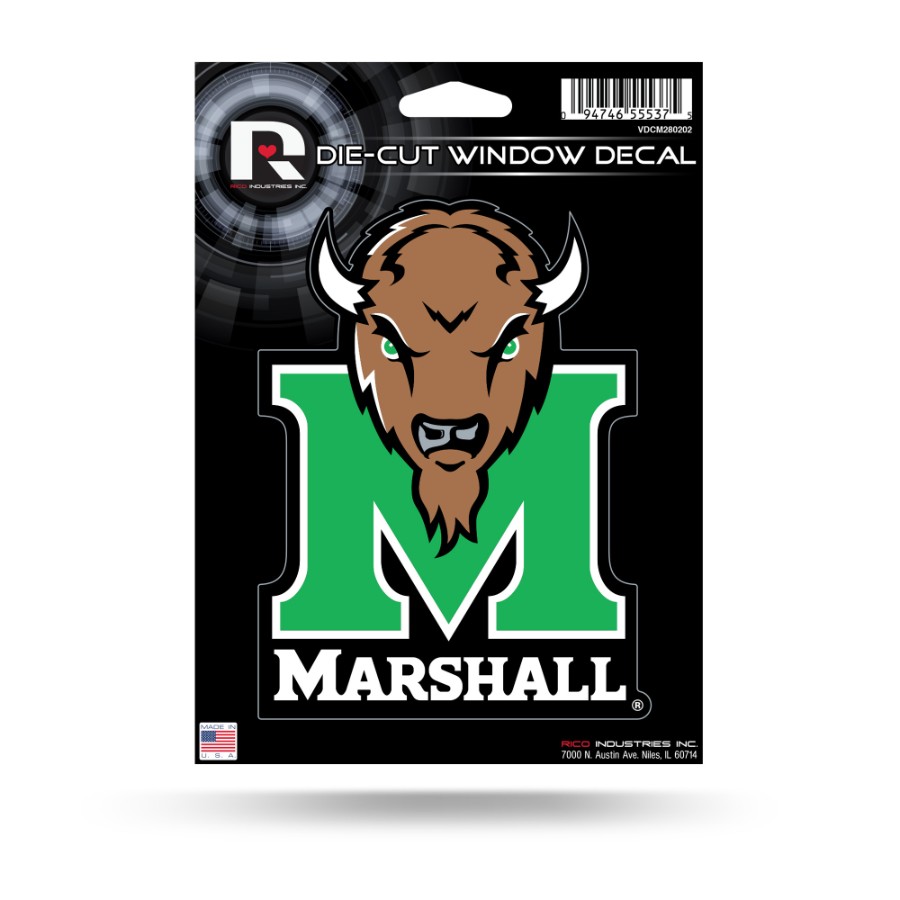 Marshall University Thundering Herd - Die Cut Vinyl Sticker at Sticker ...