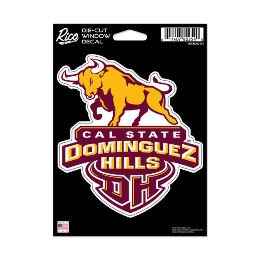 Cal State Dominguez Hills Toros - Die Cut Vinyl Sticker at Sticker Shoppe