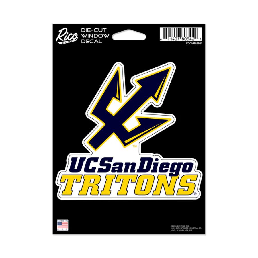 UC San Diego Tritons - Die Cut Vinyl Sticker at Sticker Shoppe