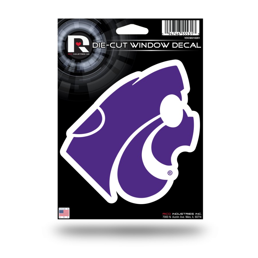 Kansas State University Wildcats - Die Cut Vinyl Sticker at Sticker Shoppe
