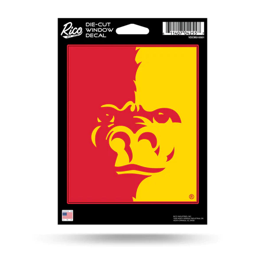 Pittsburg State University Gorillas - Die Cut Vinyl Sticker at Sticker ...
