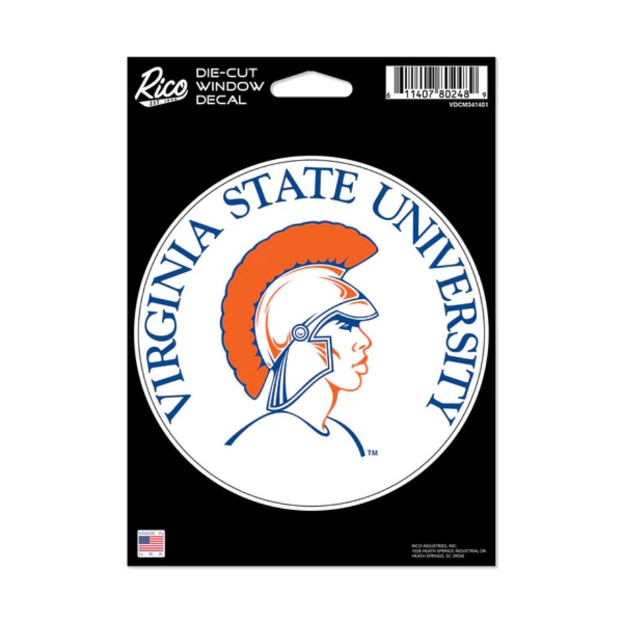 Virginia State Trojans - Die Cut Vinyl Sticker at Sticker Shoppe