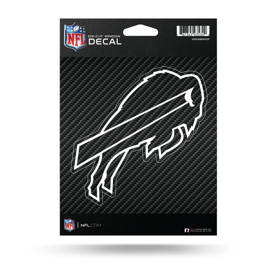 Buffalo Bills - Die Cut Carbon Fiber Vinyl Sticker at Sticker Shoppe