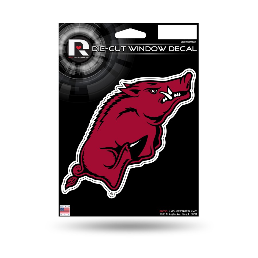 University Of Arkansas Razorbacks - Die Cut Vinyl Sticker at Sticker Shoppe