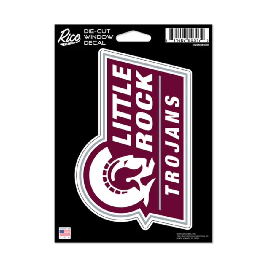Arkansas-Little Rock Trojans - Die Cut Vinyl Sticker at Sticker Shoppe