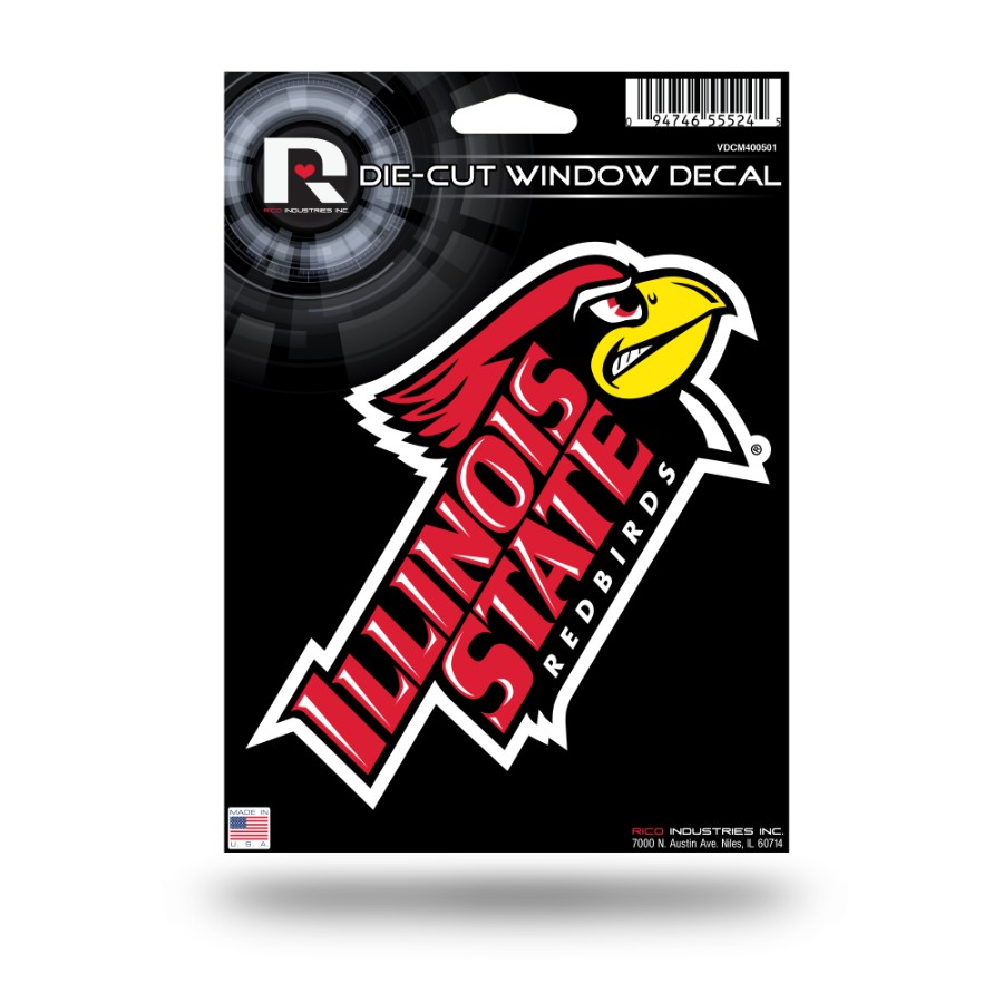 Illinois State University Redbirds - Die Cut Vinyl Sticker at Sticker ...
