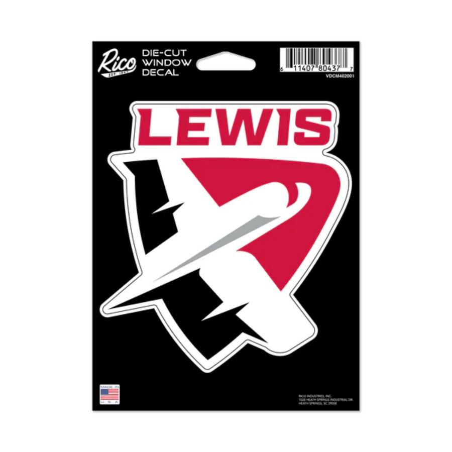 Lewis University Flyers - Die Cut Vinyl Sticker at Sticker Shoppe