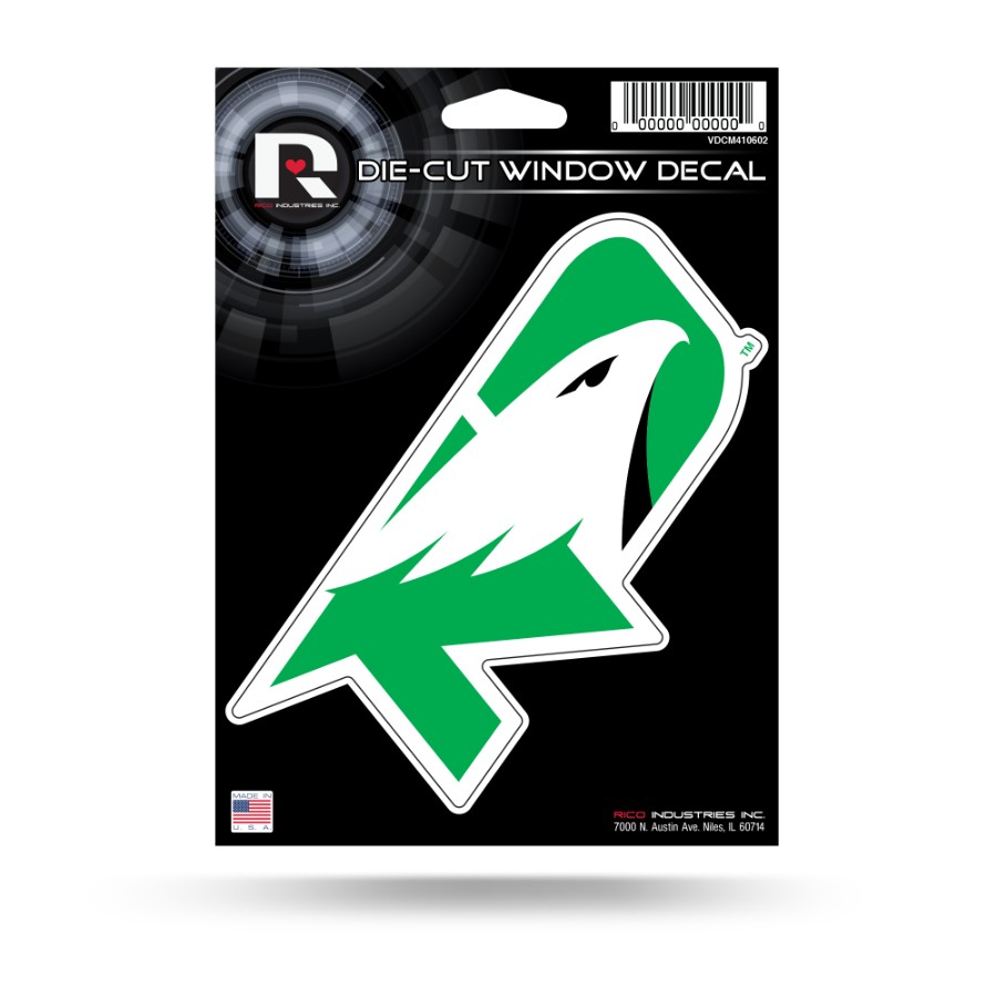 University Of North Dakota Fighting Hawks - Die Cut Vinyl Sticker at ...