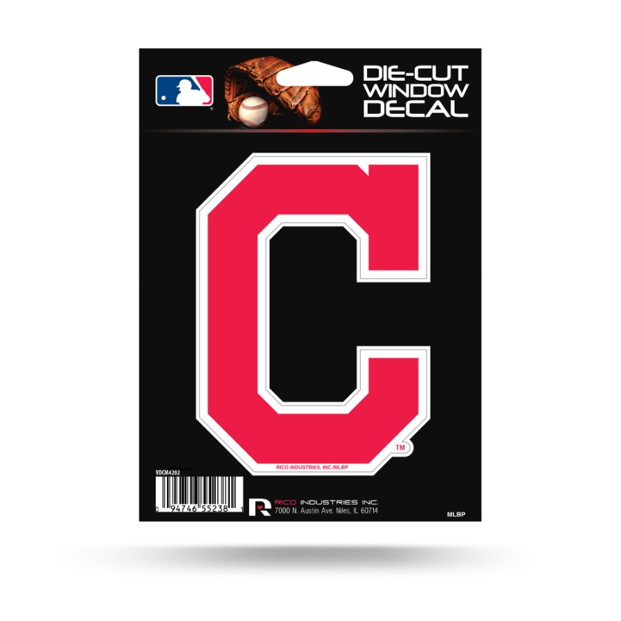Cleveland Indians C Logo - Die Cut Vinyl Sticker at Sticker Shoppe
