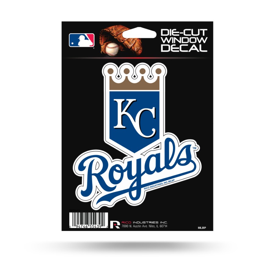 Kansas City Royals Logo - Die Cut Vinyl Sticker at Sticker Shoppe