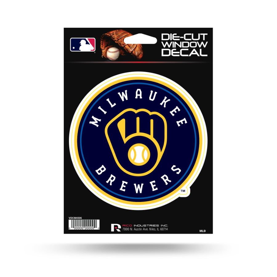 Milwaukee Brewers 2020 Round Logo - Die Cut Vinyl Sticker at Sticker Shoppe