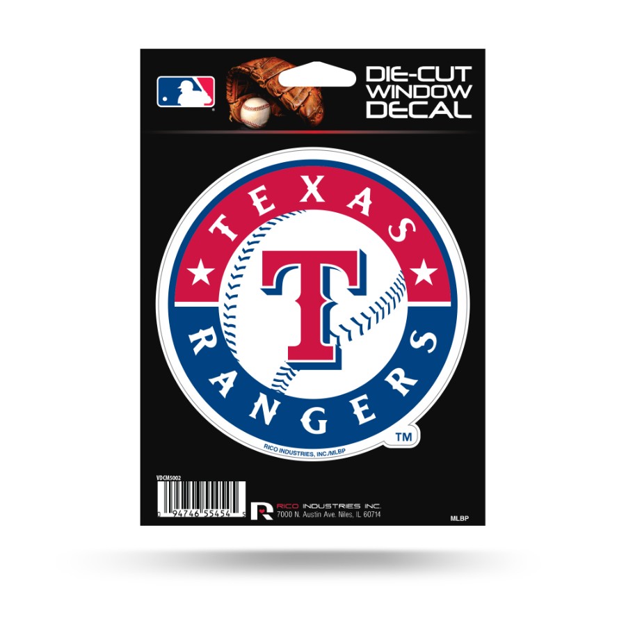 Texas Rangers Logo - Die Cut Vinyl Sticker at Sticker Shoppe