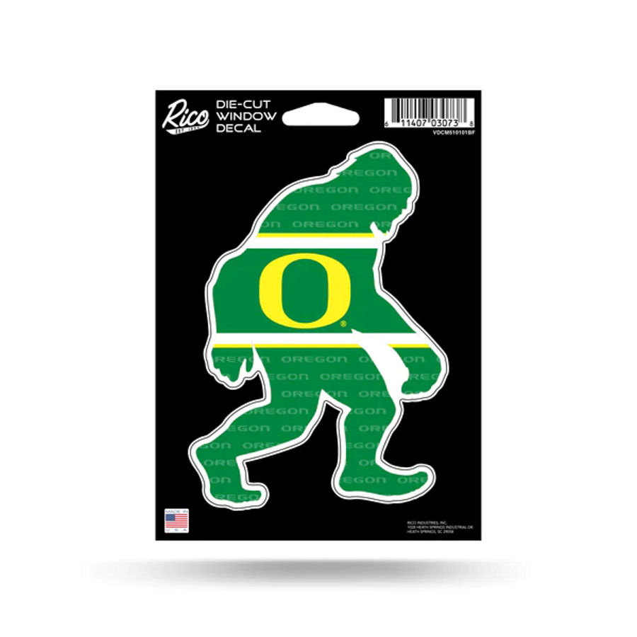 University Of Oregon Ducks Bigfoot - Die Cut Vinyl Sticker at Sticker ...