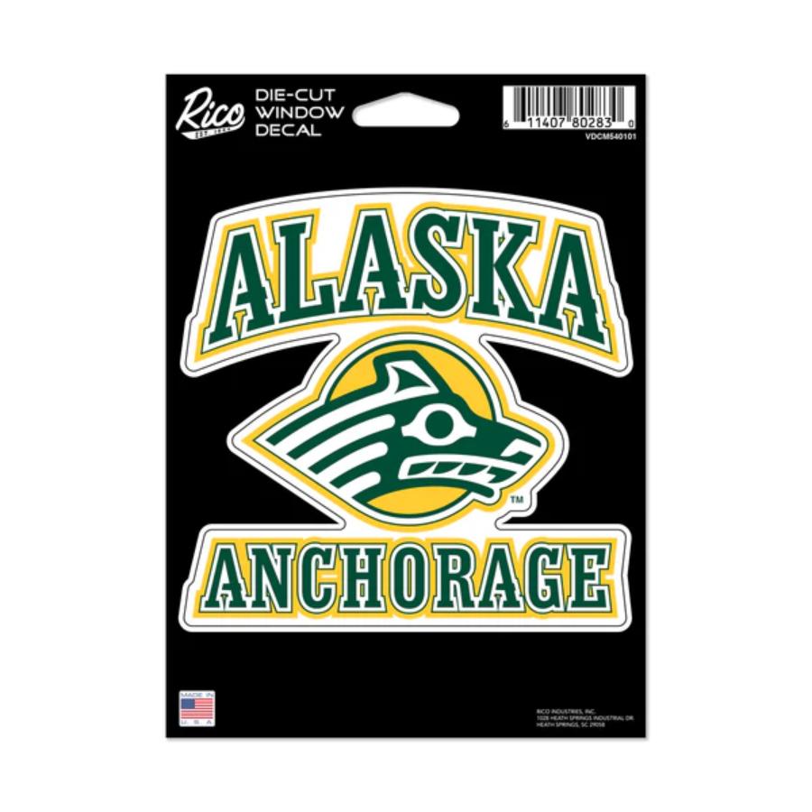 Alaska-Anchorage Seawolves - Die Cut Vinyl Sticker at Sticker Shoppe