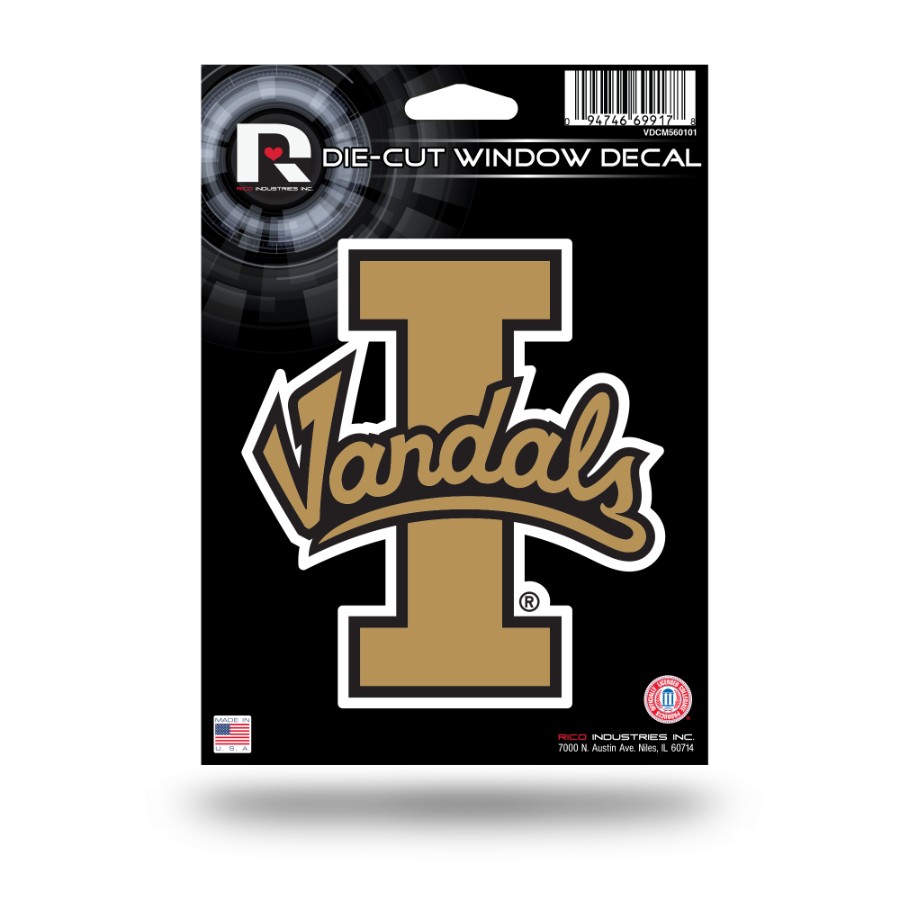 University Of Idaho Vandals - Die Cut Vinyl Sticker at Sticker Shoppe