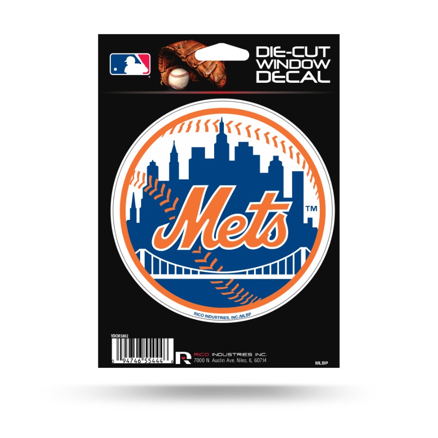 New York Mets Logo - Die Cut Vinyl Sticker at Sticker Shoppe