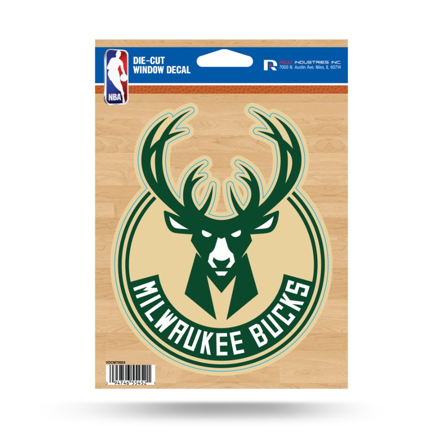Milwaukee Bucks Logo - Die Cut Vinyl Sticker at Sticker Shoppe