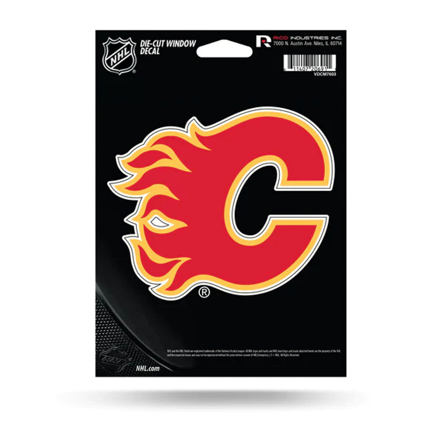 Calgary Flames Logo - Die Cut Vinyl Sticker at Sticker Shoppe