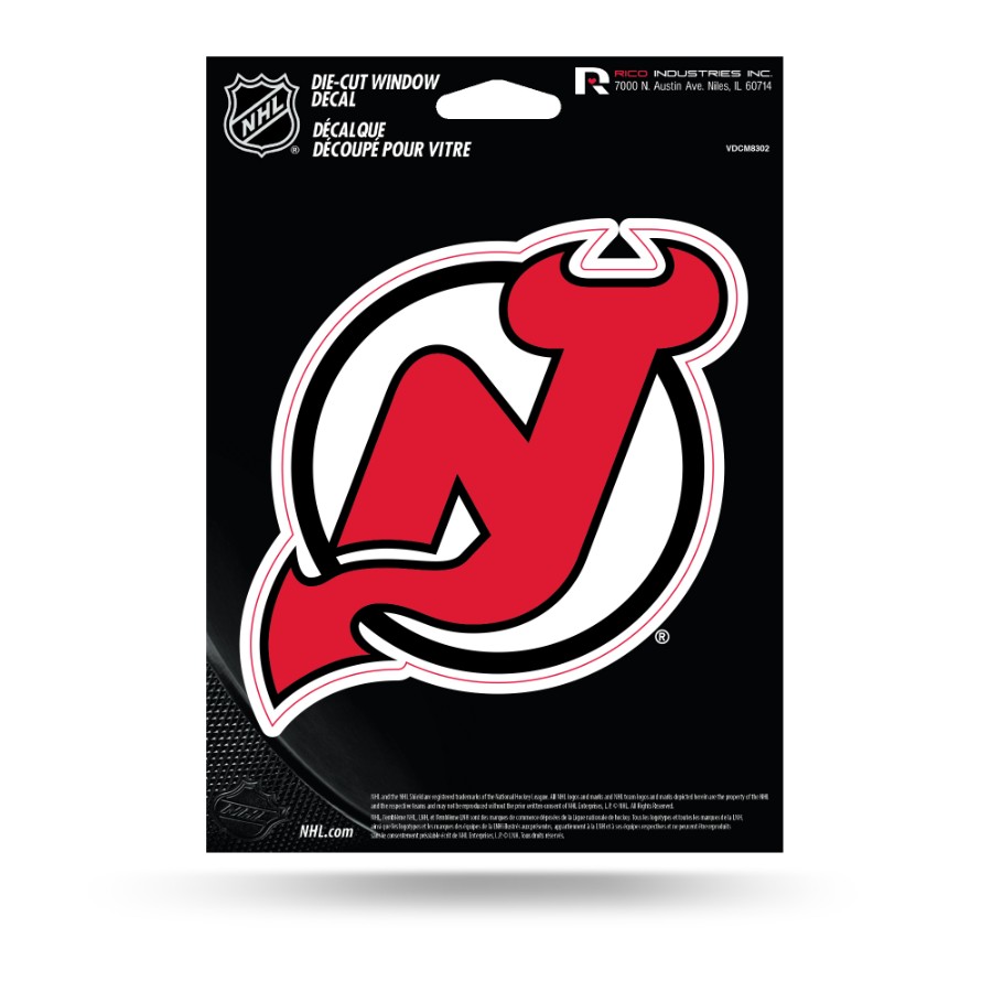 New Jersey Devils Logo - Die Cut Vinyl Sticker at Sticker Shoppe
